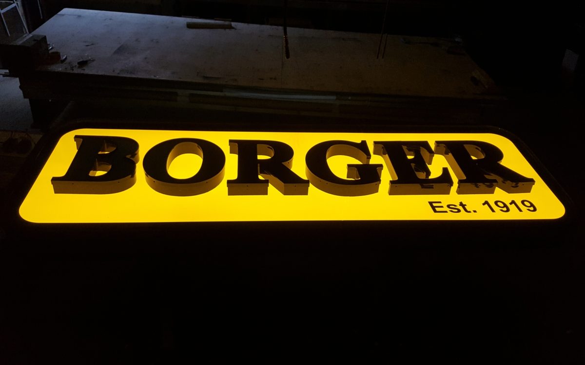 Borger LED Sign - Universal Sign Group