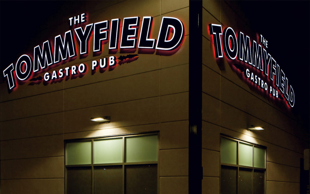 The Tommyfield Gastro Pub - Universal Sign Group