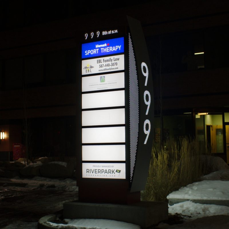 Pylon Signs | Universal Signs Calgary