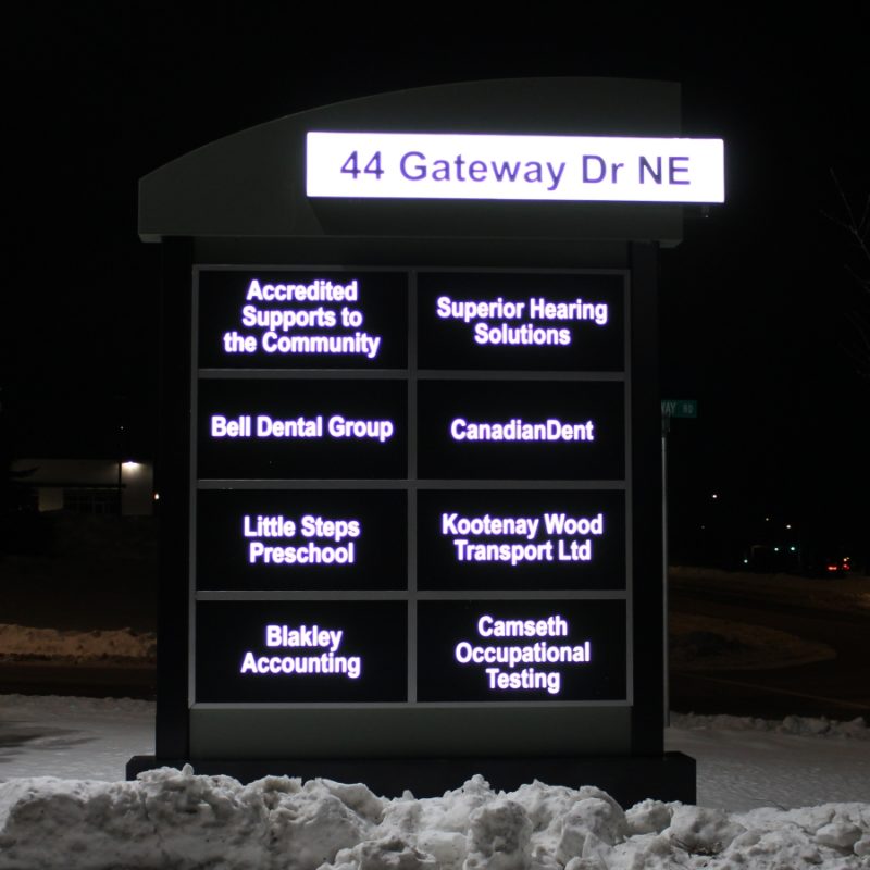 Pylon Signs | Universal Signs Calgary
